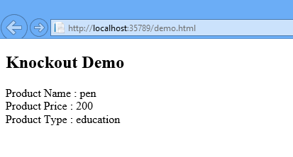 Working with Knockout.js Part 1: Getting started with Knockoutjs ...