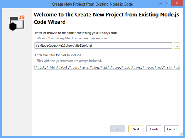 Getting started with Node.js development in Visual Studio – Dhananjay Kumar
