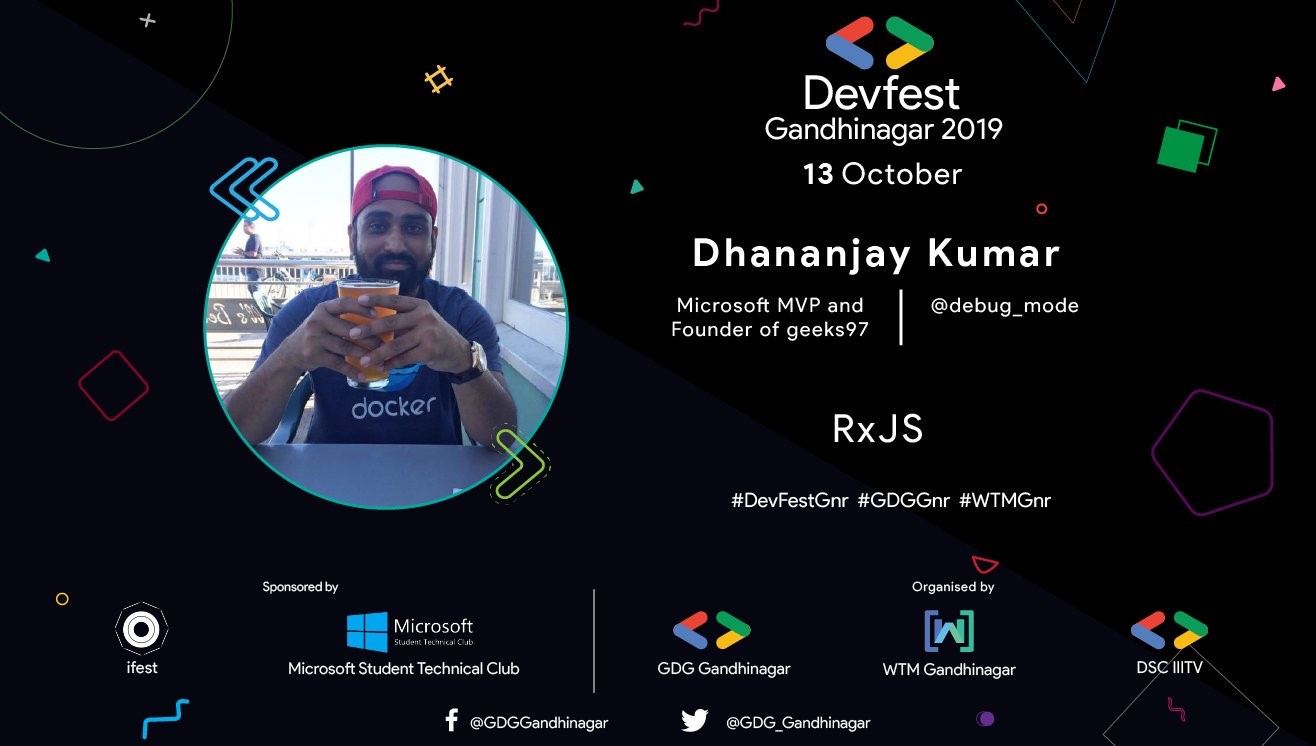Delivering two talks at Devfest Gandhinagar 2019 – Dhananjay Kumar